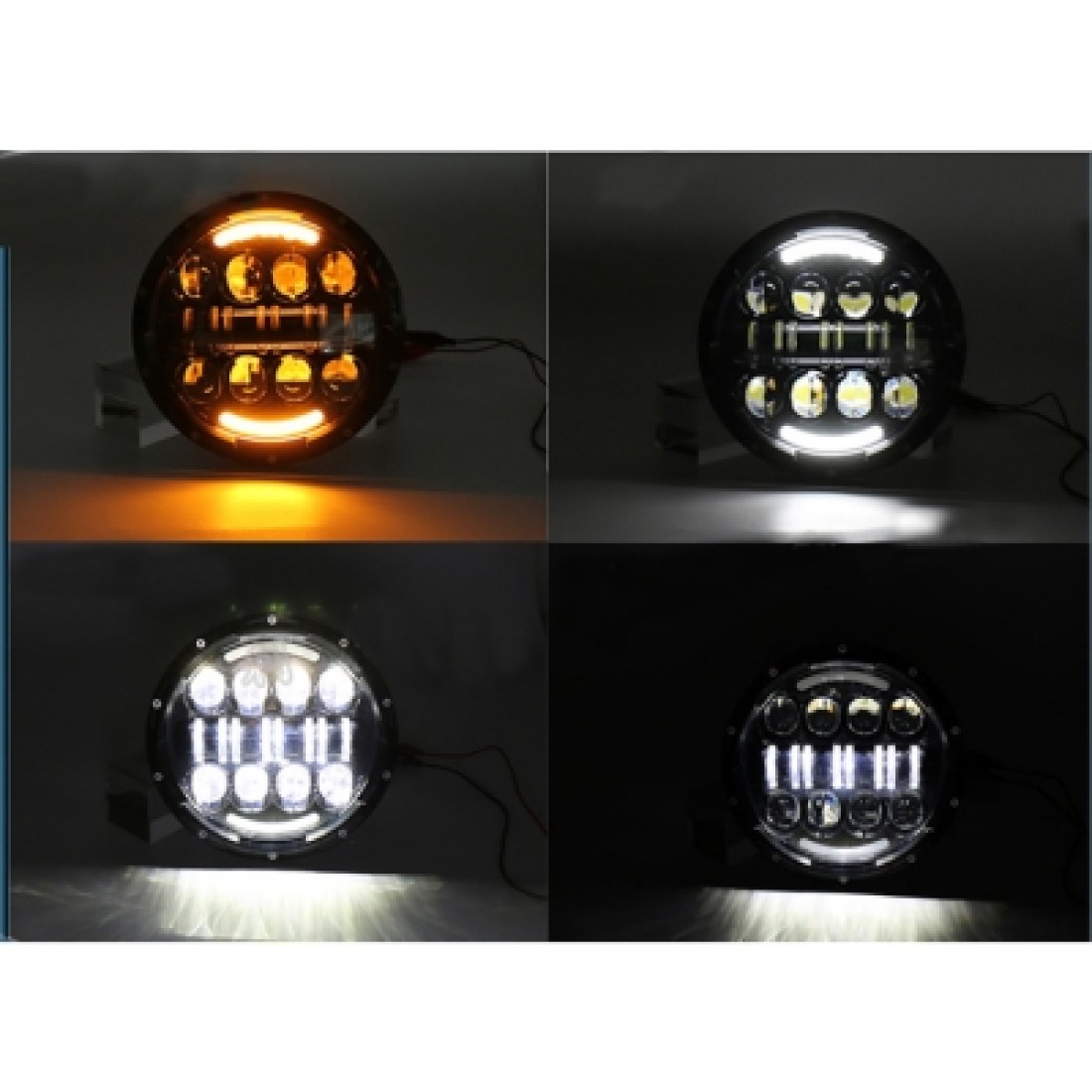 Faruri cu led OSRAM 160w 7''pentru Jeep,Suzuki,Nissan Patrol ...