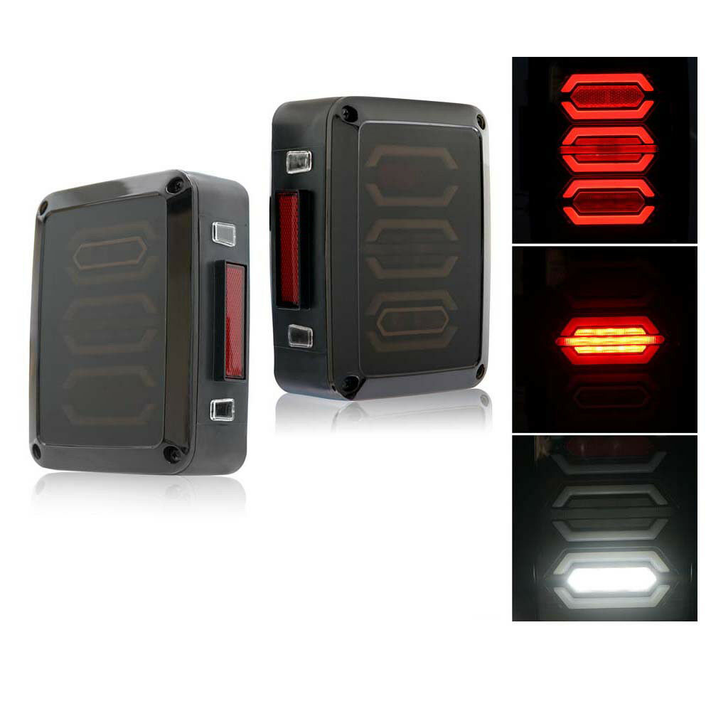 Stopuri spate cu led pentru Jeep Wrangler JK 2007-2018,